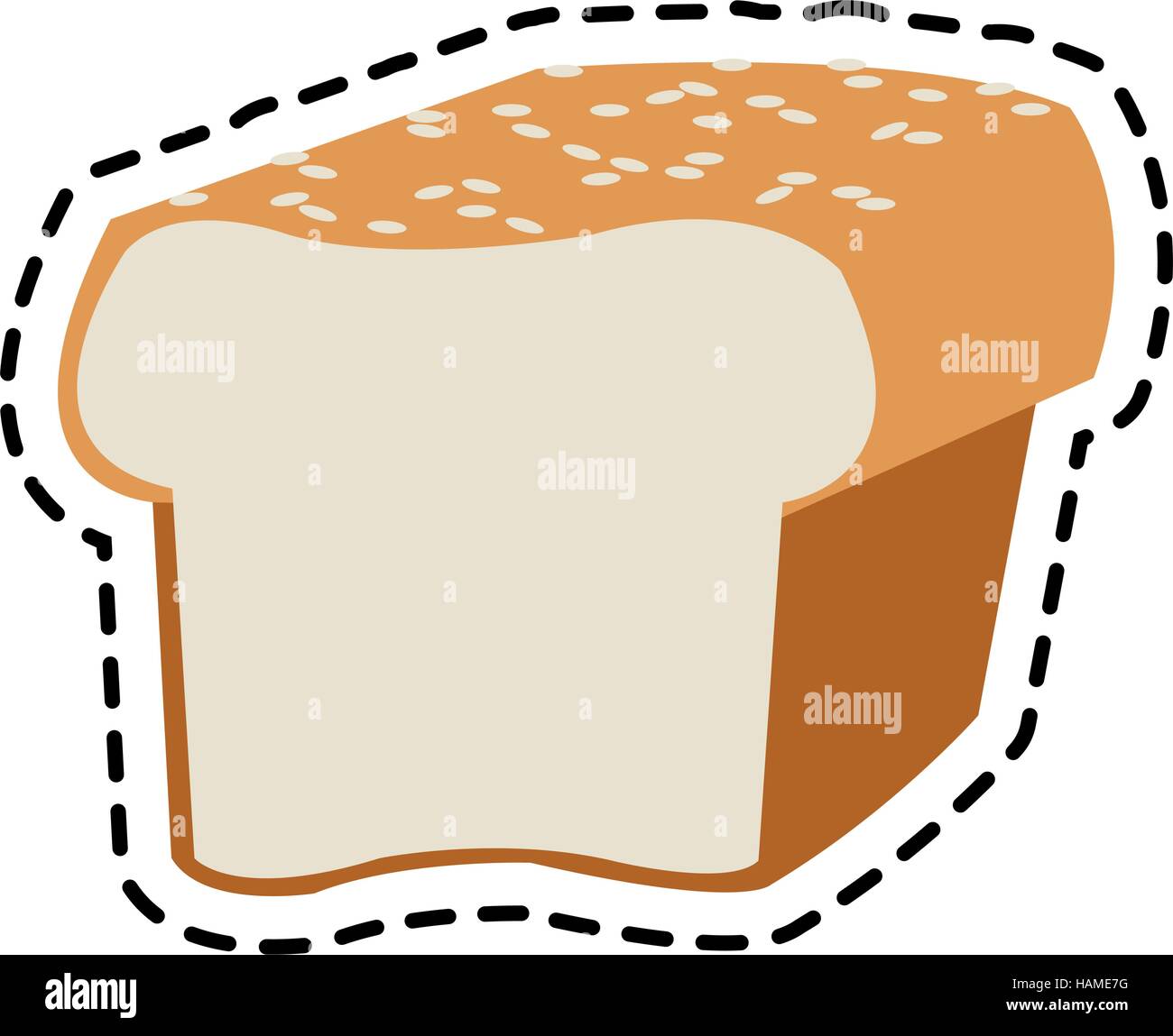 Isolated bread design Stock Vector Image & Art - Alamy