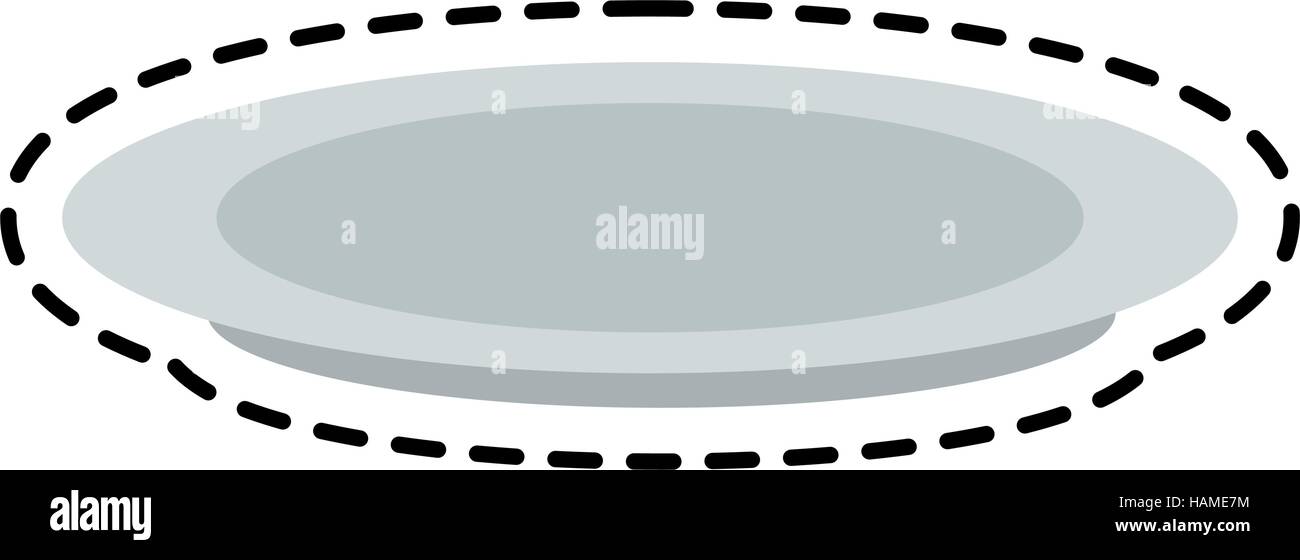 Isolated plate design Stock Vector Image & Art - Alamy