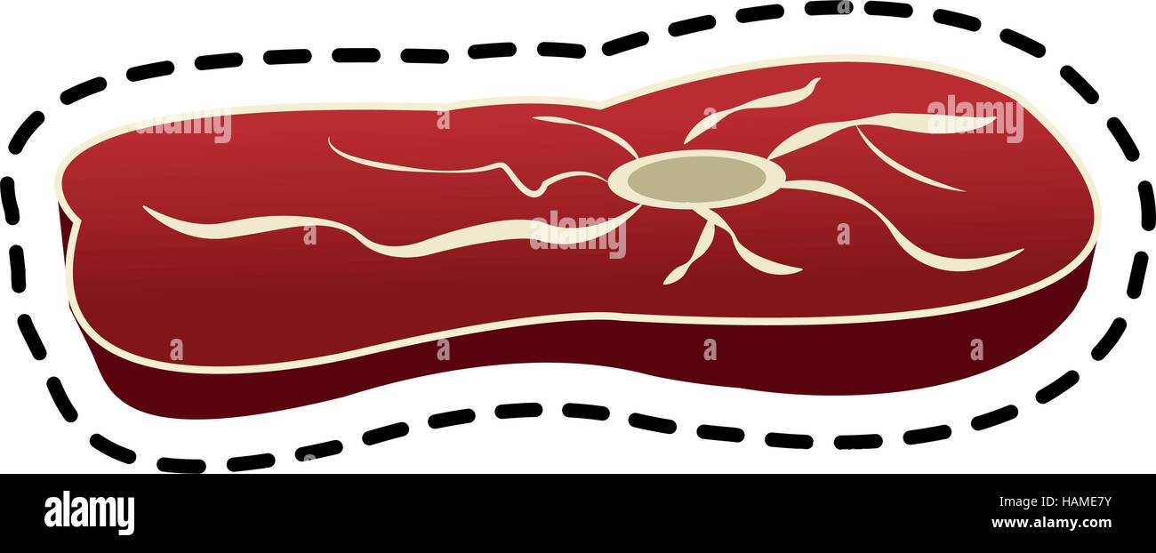 Isolated meat design Stock Vector Image & Art - Alamy