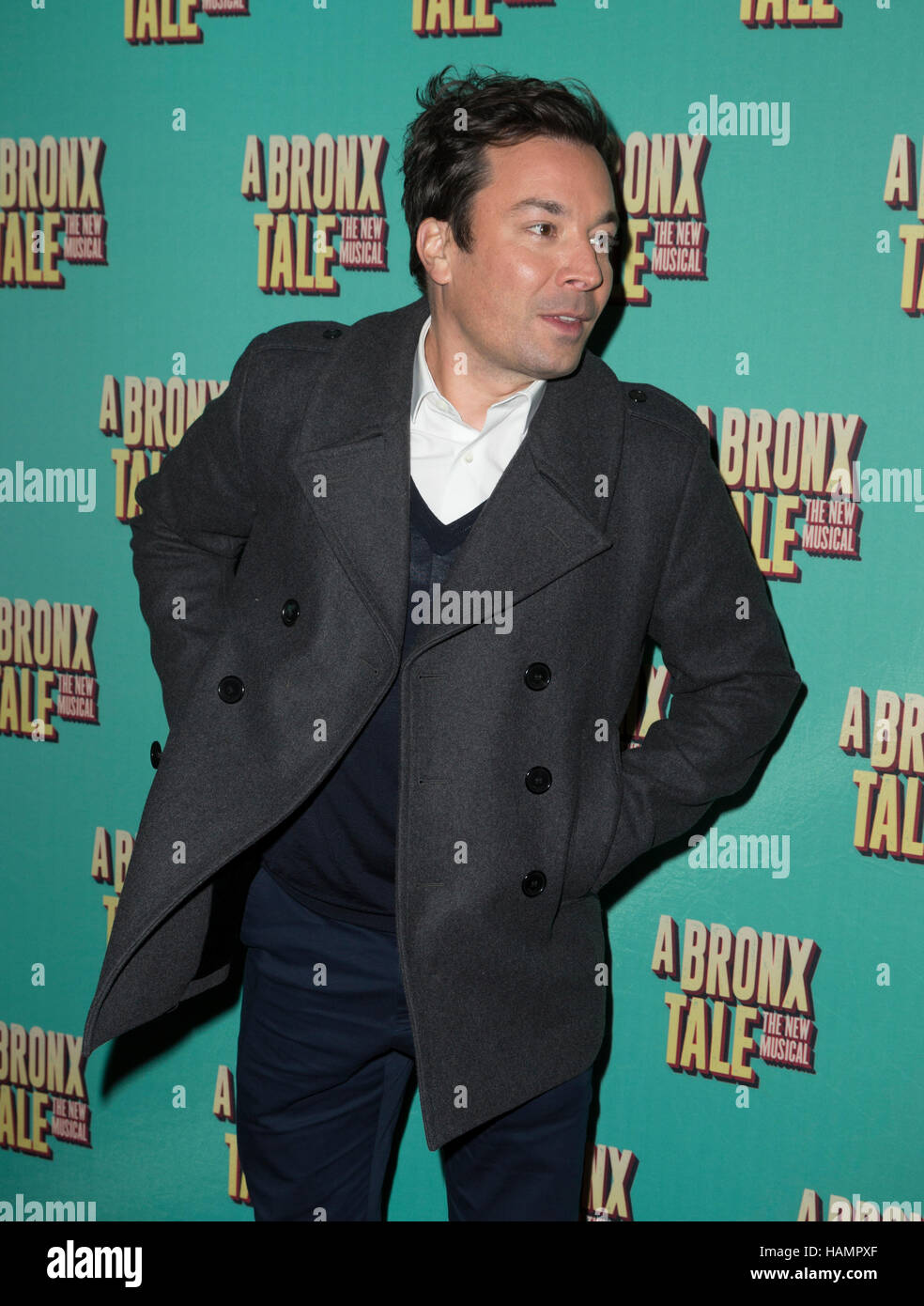 New York, USA. 01st Dec, 2016. Jimmy Fallon attends opening night for A ...