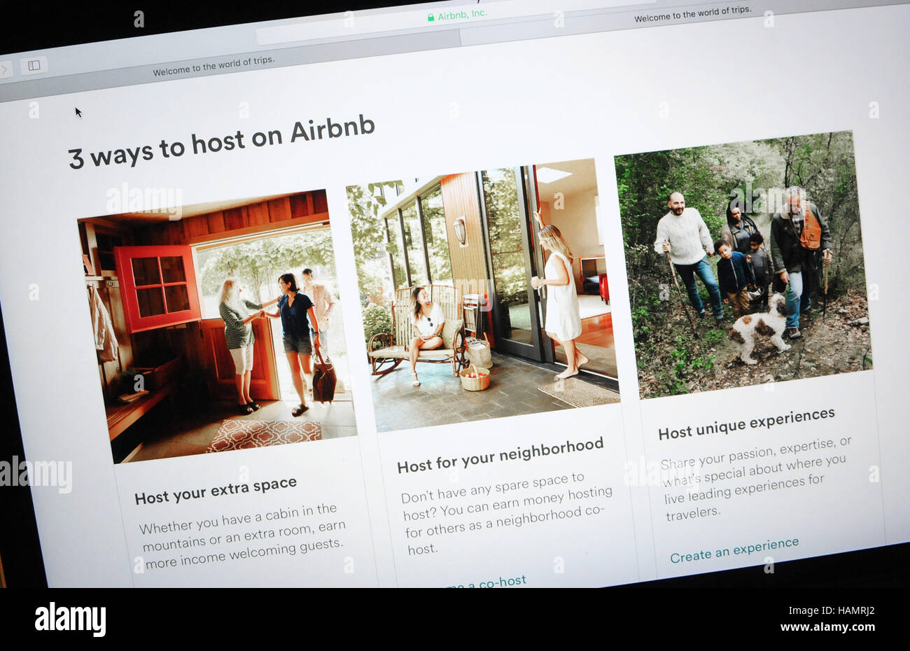 Airbnb host hi-res stock photography and images - Alamy
