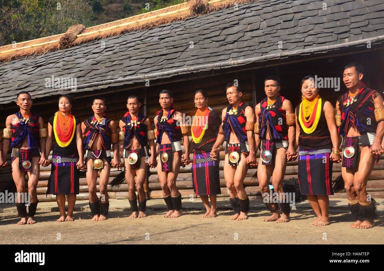 Nagaland Folk Dance High Resolution Stock Photography and Images - Alamy
