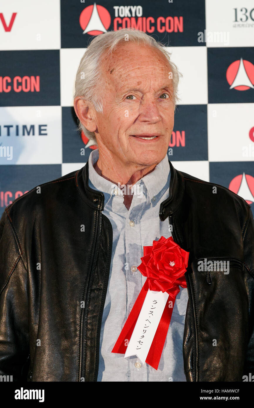 Tokyo, Japan. 2nd Dec, 2016. Actor Lance Henriksen poses for the ...