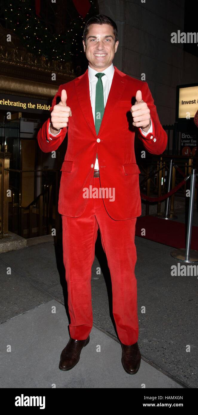 New York, NY, USA. 1st Dec, 2016. Tom Farley at the ringing of the bell ...