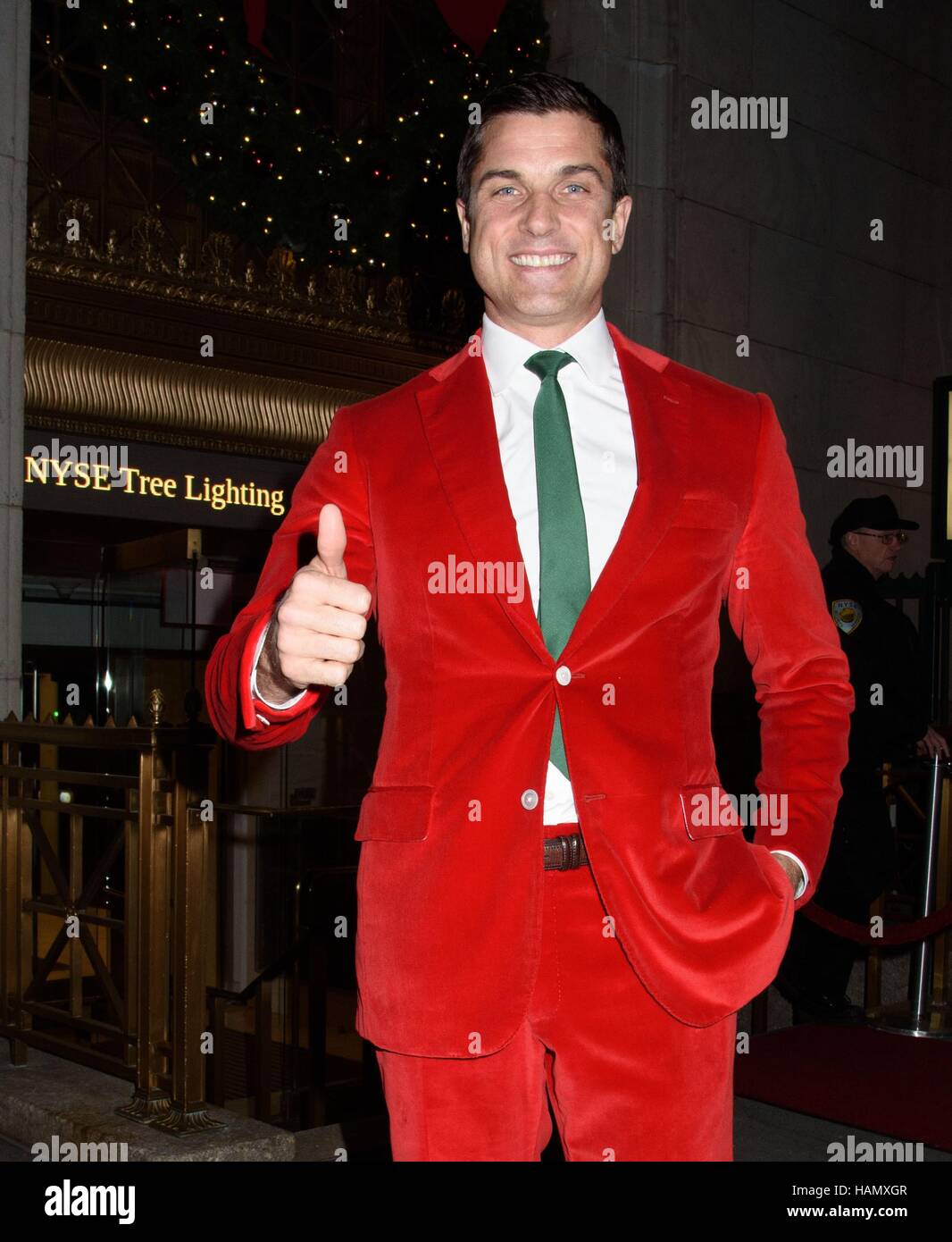 New York, NY, USA. 1st Dec, 2016. Tom Farley at the ringing of the bell ...