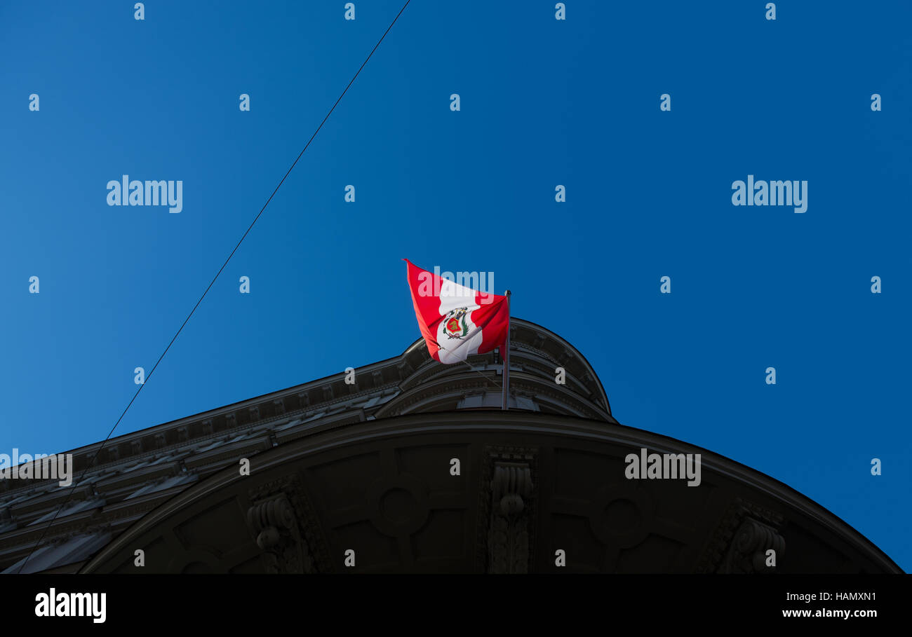 Vienna, Austria. 2nd Dec, 2016. The national flag of Austria is hoisted ...