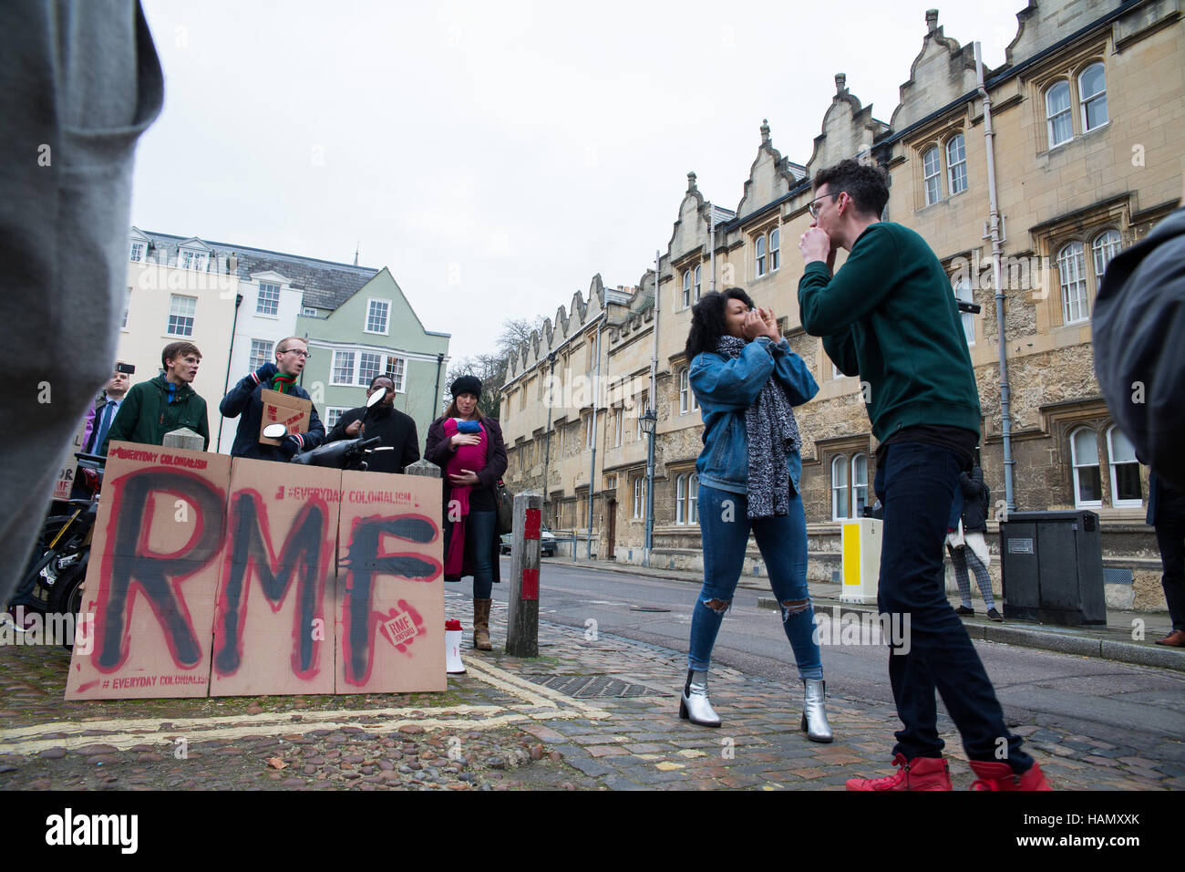 Rhodes must fall campaign hi-res stock photography and images - Alamy