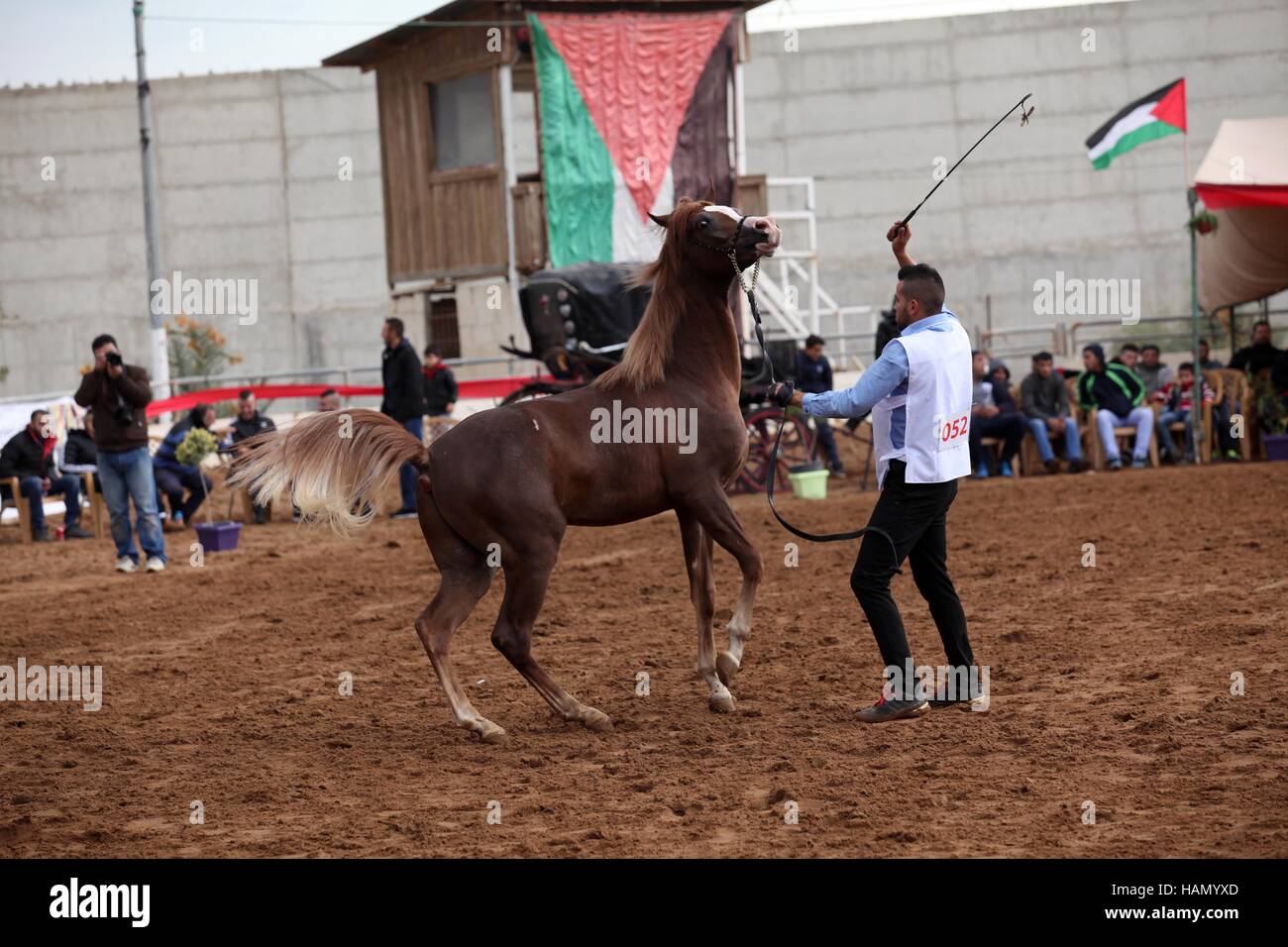 Jericho, West Bank, Palestinian Territory. 2nd Dec, 2016. A Palestinian ...