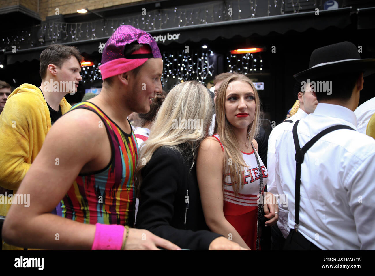 Fancy dress club queue hi-res stock photography and images - Alamy