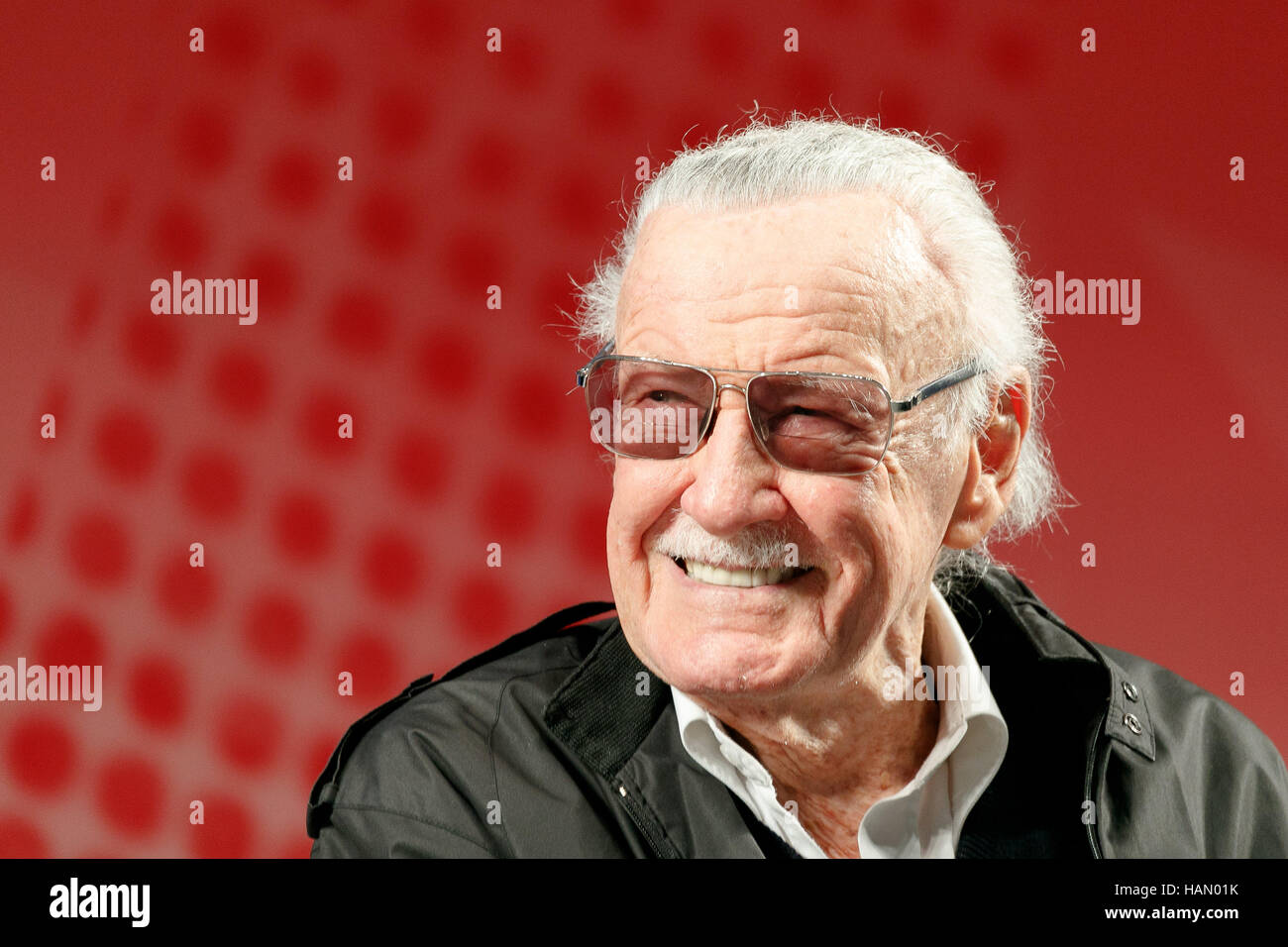 Tokyo, Japan. 2nd Dec, 2016. Comic book writer Stan Lee attends the ...