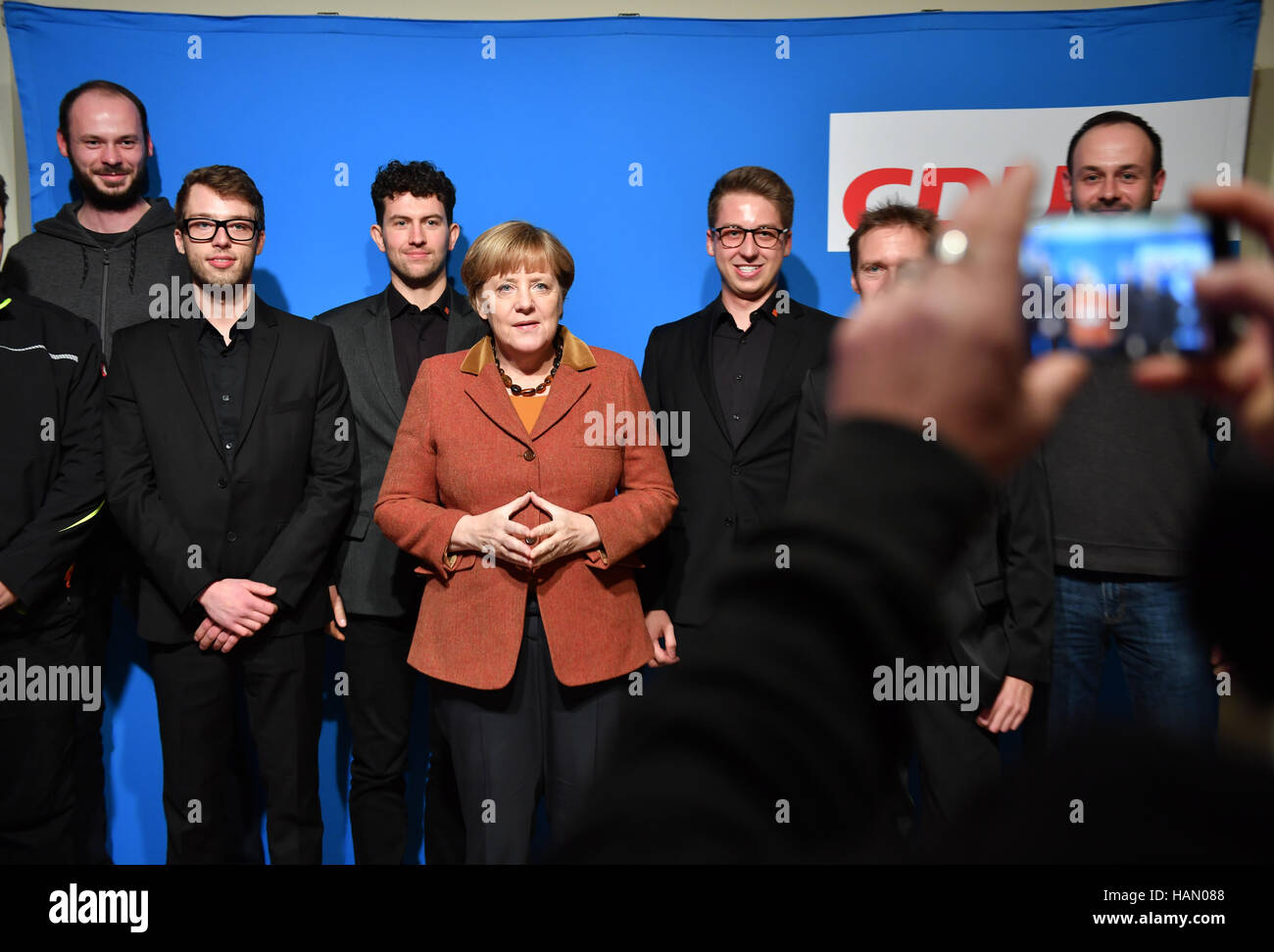 Jena, Germany. 2nd Dec, 2016. The chairwoman of the Christian ...