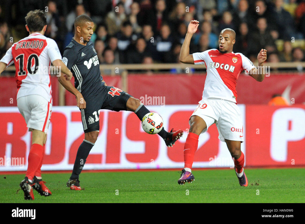 26.11.2016. Monaco, France. French League 1 football. Monaco versus ...
