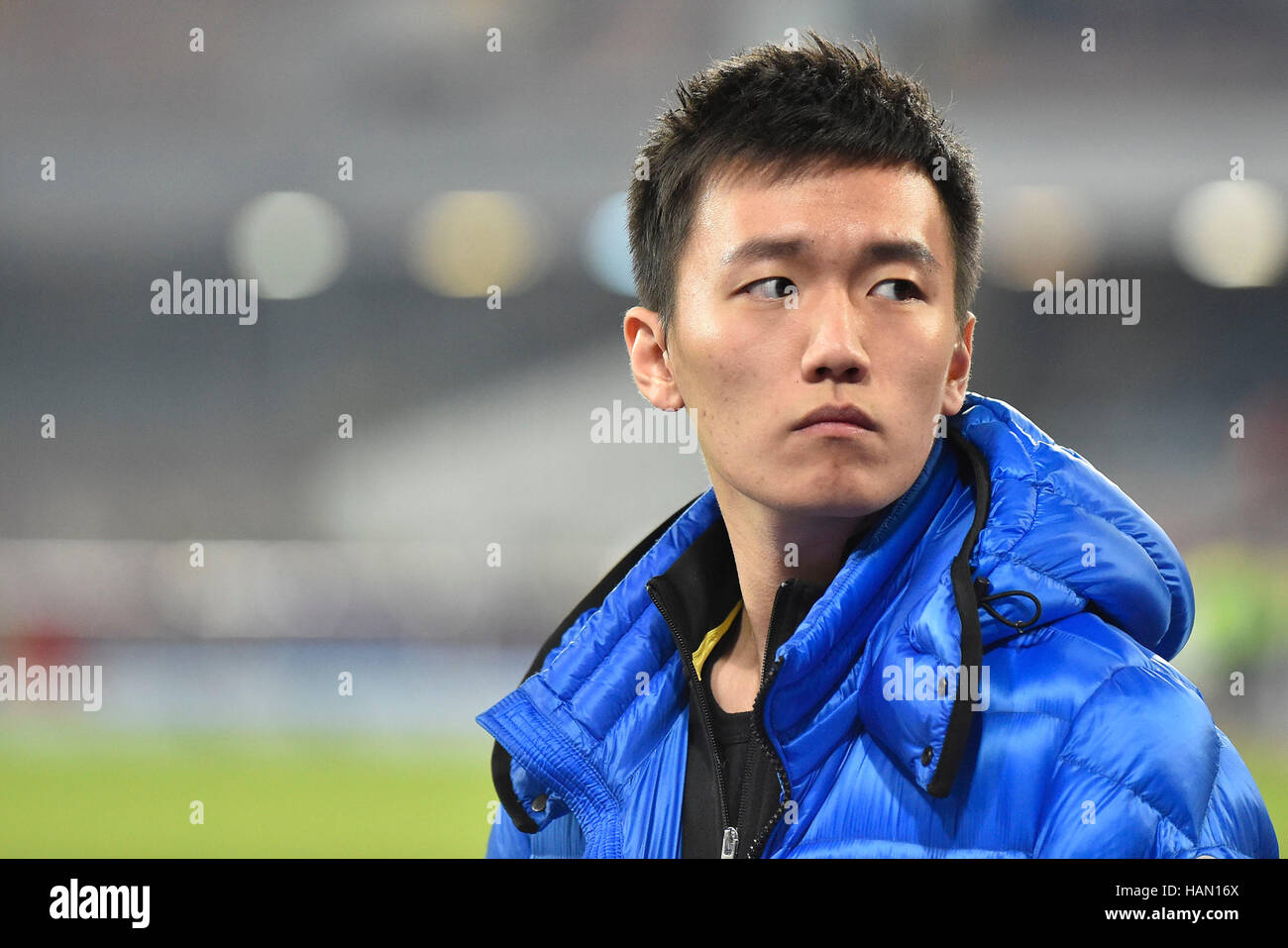 Naples, Italy. 02nd Dec, 2016. Steve Zhang of son of the President ...
