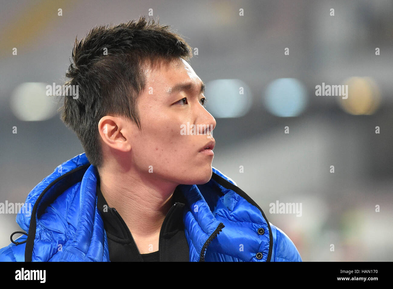 Naples, Italy. 02nd Dec, 2016. Steve Zhang of son of the President ...