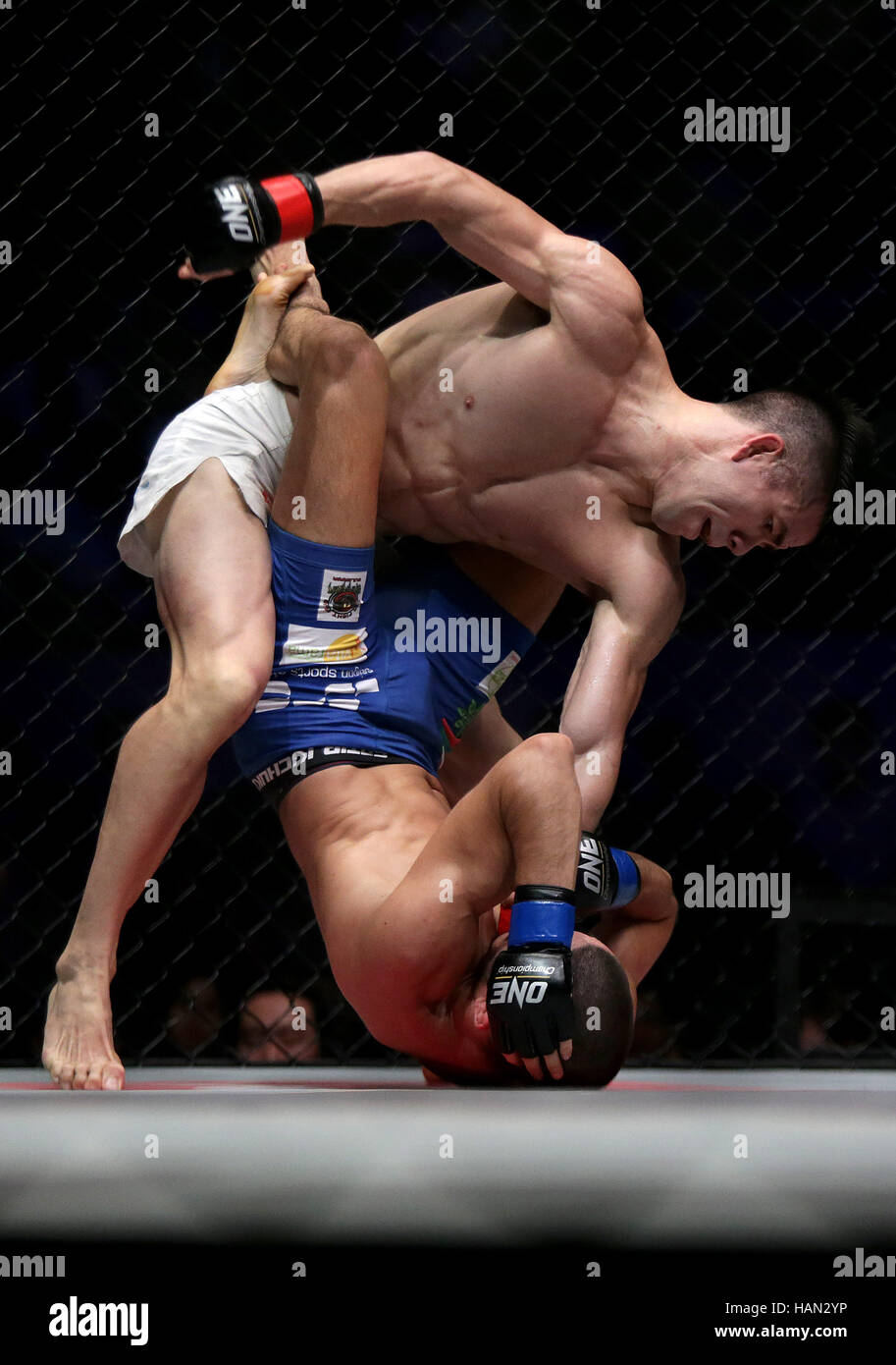 Pasay City, Philippines. 2nd Dec, 2016. Mark Striegl (Top) of the ...