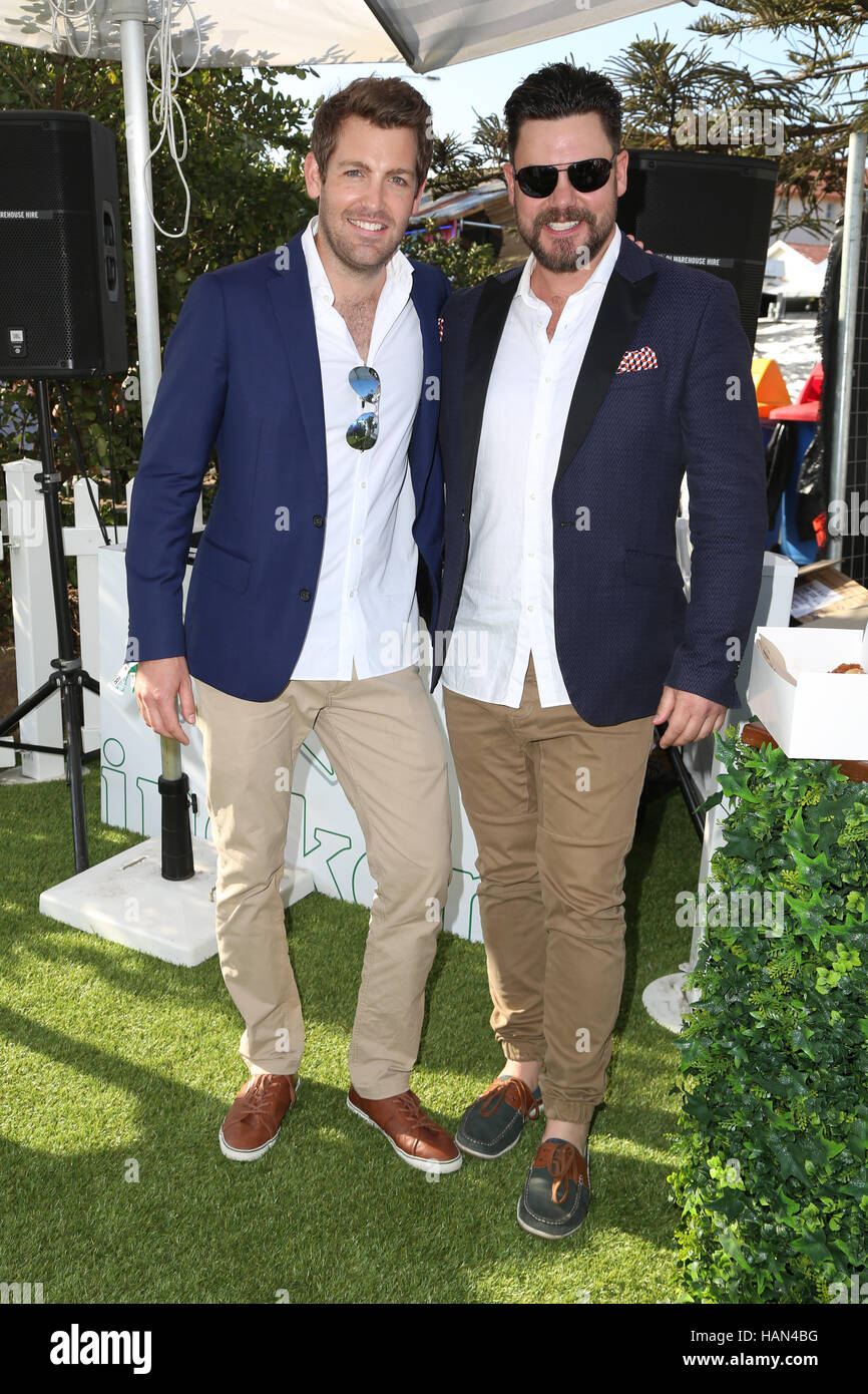 Sydney, Australia. 3 December 2016. Pictured: Tim Ross and Ben Mingay ...