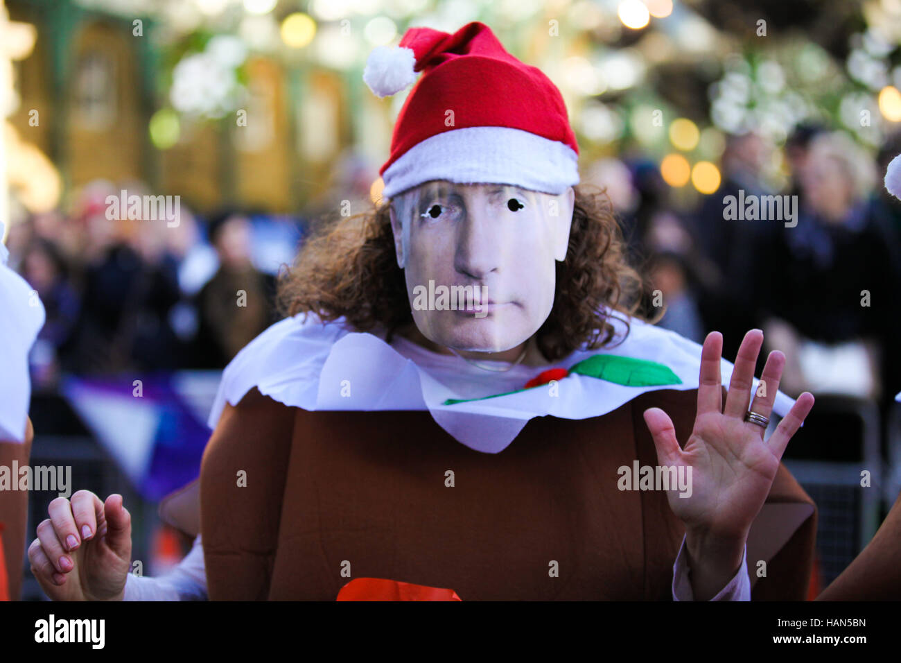 Covent Garden, London, UK 3 Dec 2016 President Vladimir Putin ...