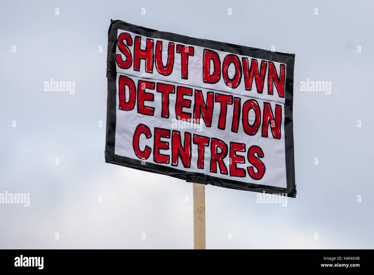 Placard removal hi-res stock photography and images - Alamy