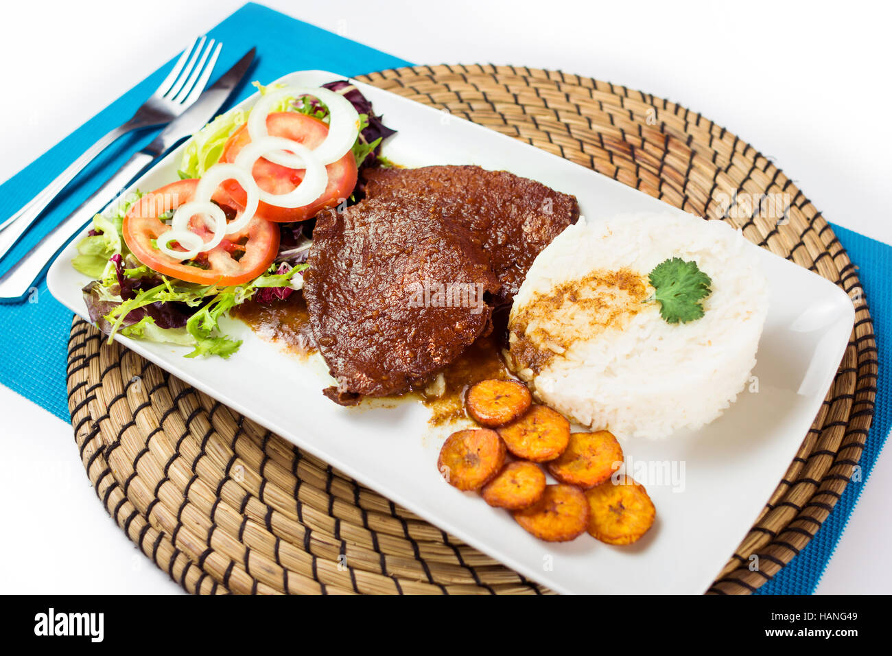 Asado Negro Venezuelan typical food Stock Photo - Alamy