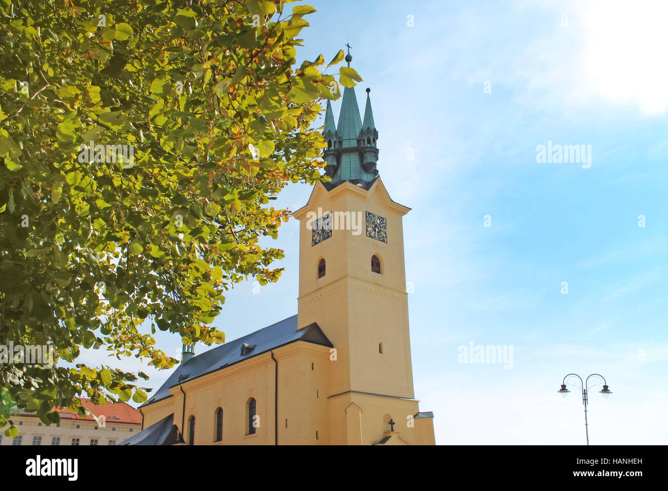 Pribram city in Czech Republic. Central Bohemian Region Stock Photo - Alamy