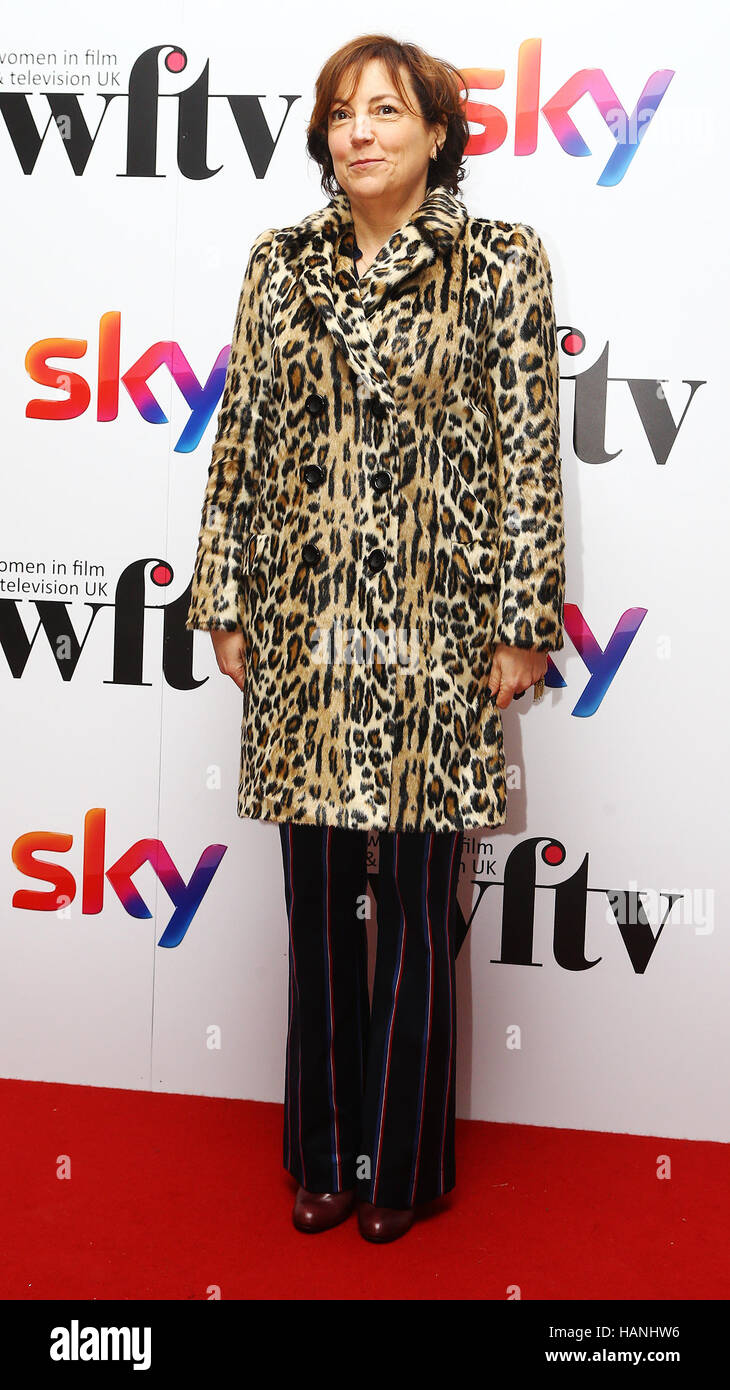 Nina Gold arrives at the Women in Film & TV Awards at the Hilton hotel ...