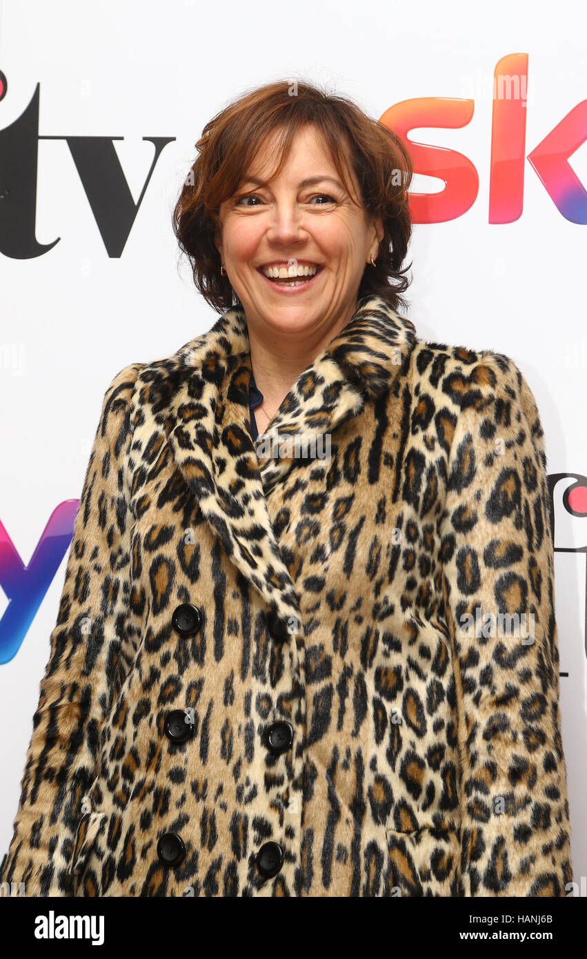 Nina Gold arrives at the Women in Film & TV Awards at the Hilton hotel ...