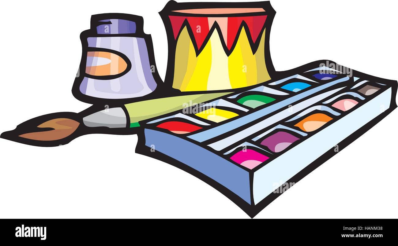 Illustration and Painting Paintings Stock Vector Image & Art - Alamy