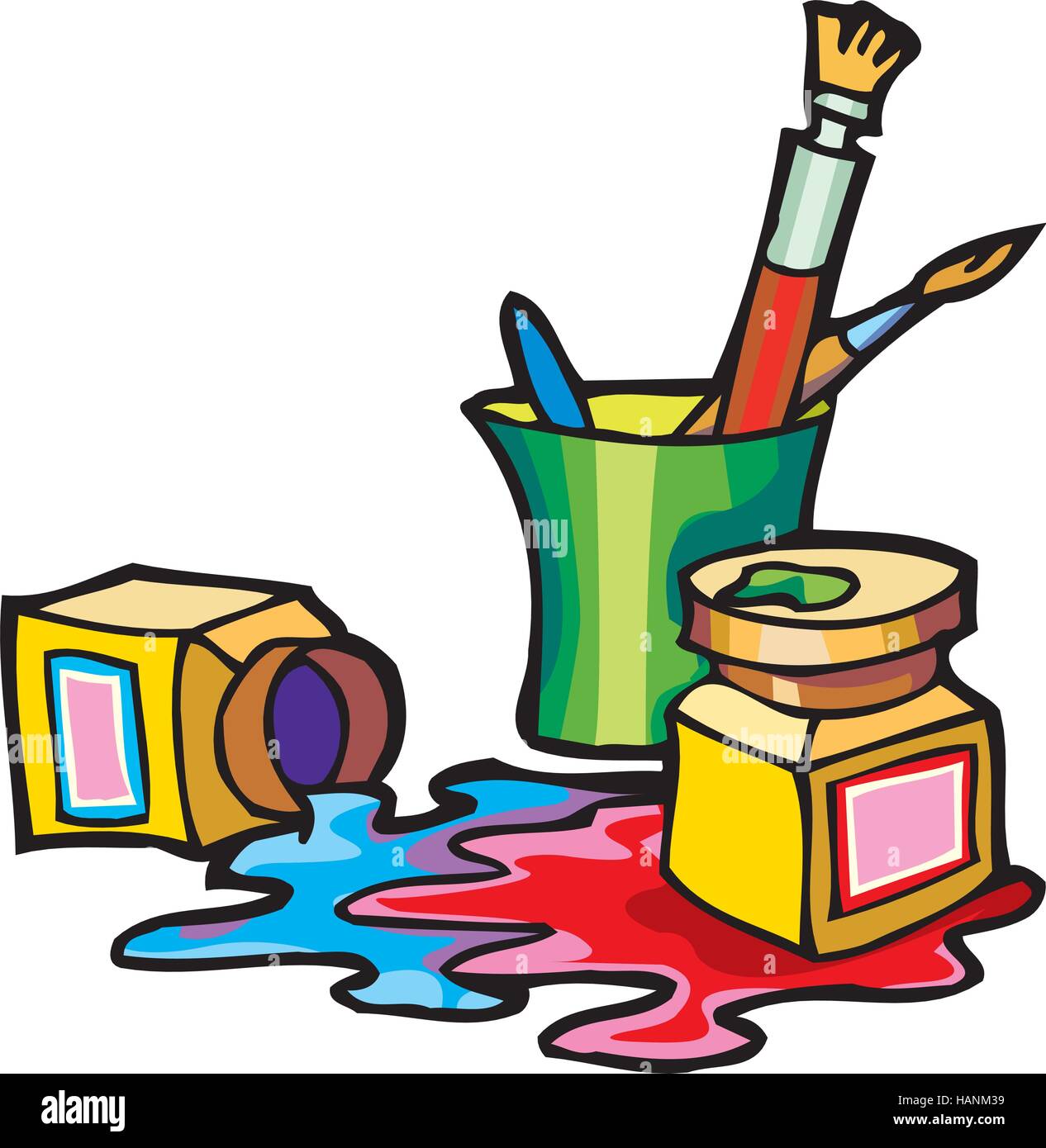 Illustration and Painting Paintings Stock Vector Image & Art - Alamy