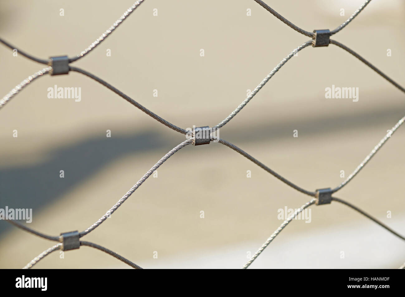 Rusty steel wire mesh fence,soft focus Stock Photo - Alamy