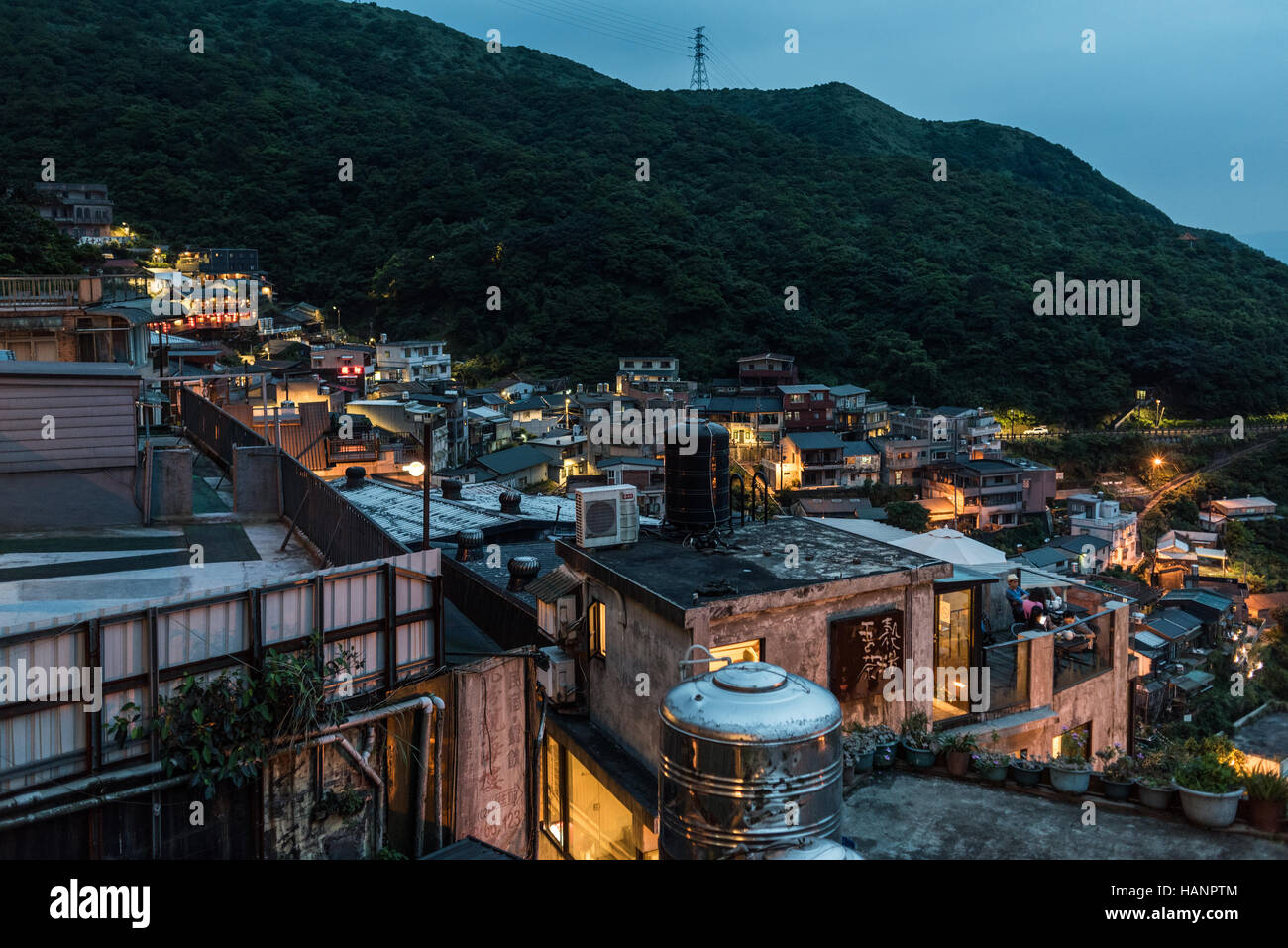 Jiufen old village, Taiwan Stock Photo - Alamy