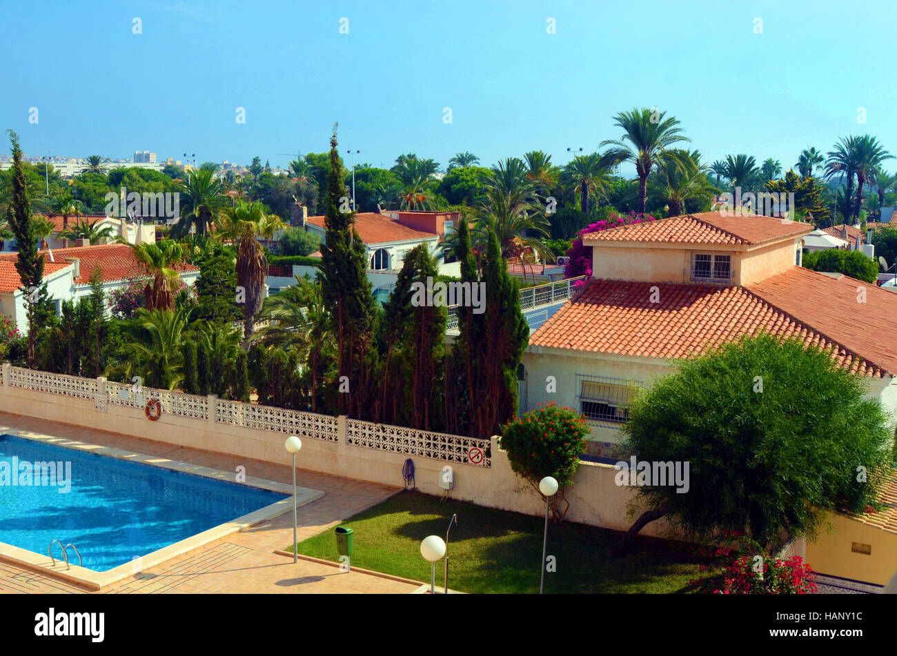 Torrevieja, Alicante, Costa Blanca, Spain. 8/10/2016 Mediterranean ...