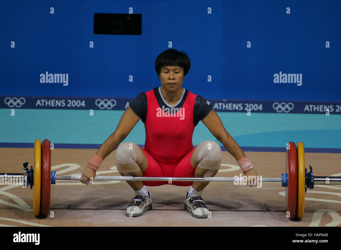 PATMAWATI PATMAWATI INDONESIA ATHENS GREECE 16 August 2004 Stock Photo ...