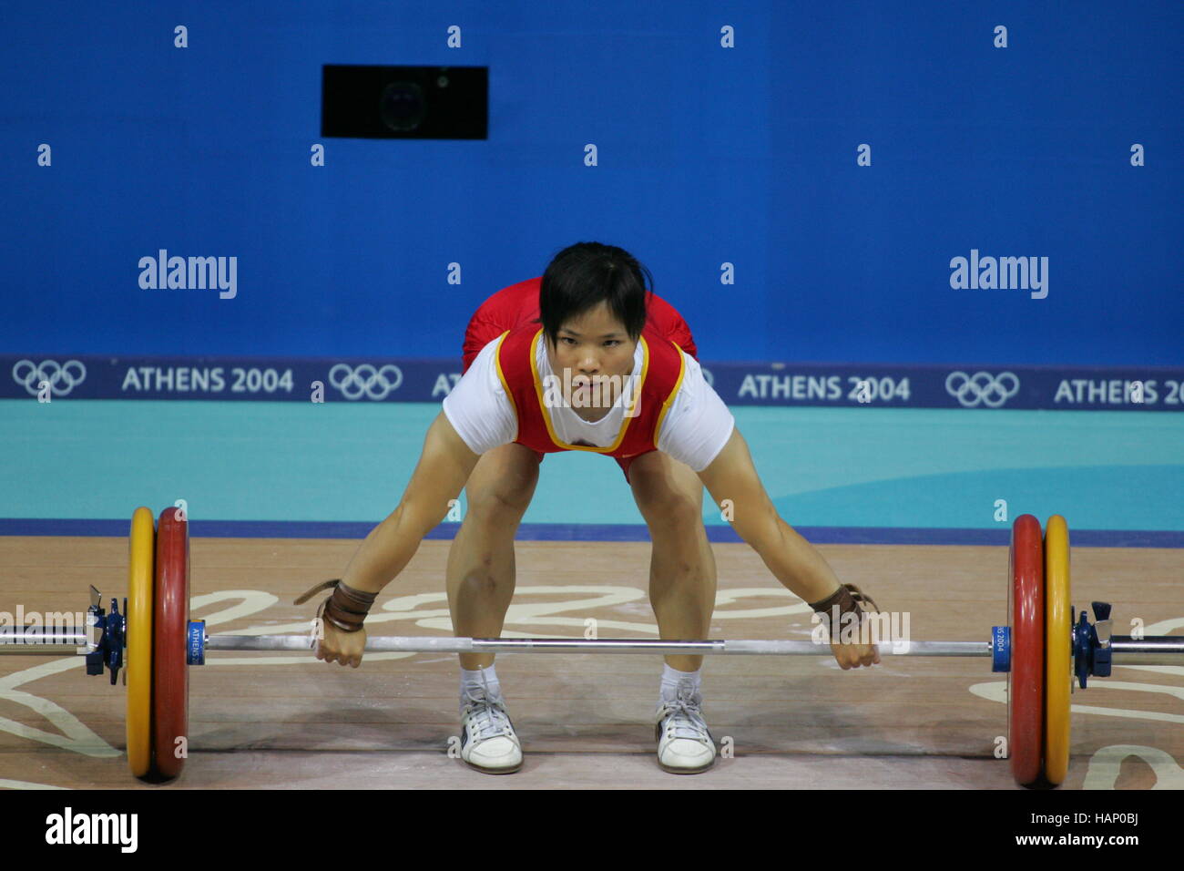 YANQING CHEN CHINA ATHENS GREECE 16 August 2004 Stock Photo - Alamy