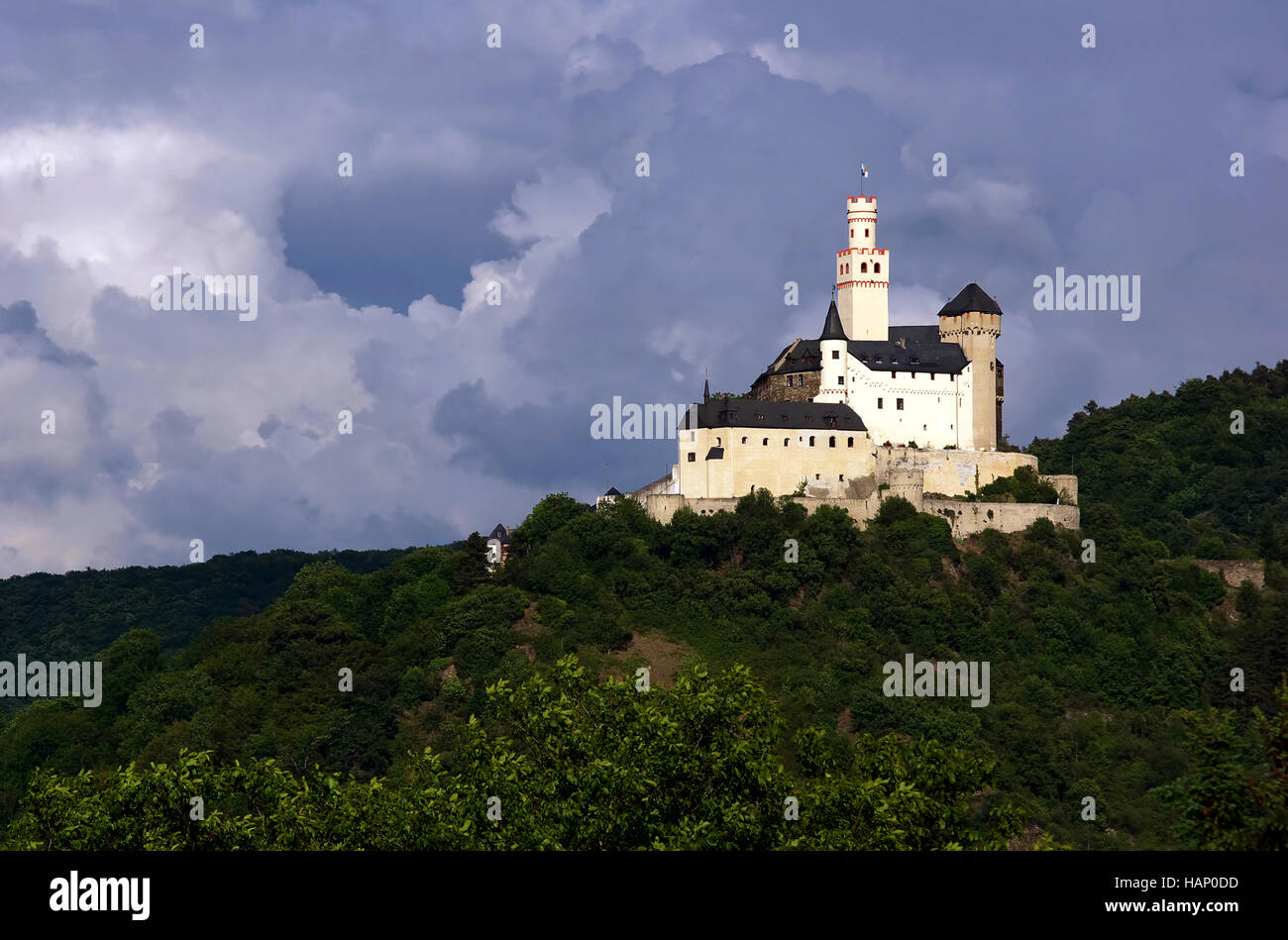 Medieval marksburg hi-res stock photography and images - Alamy