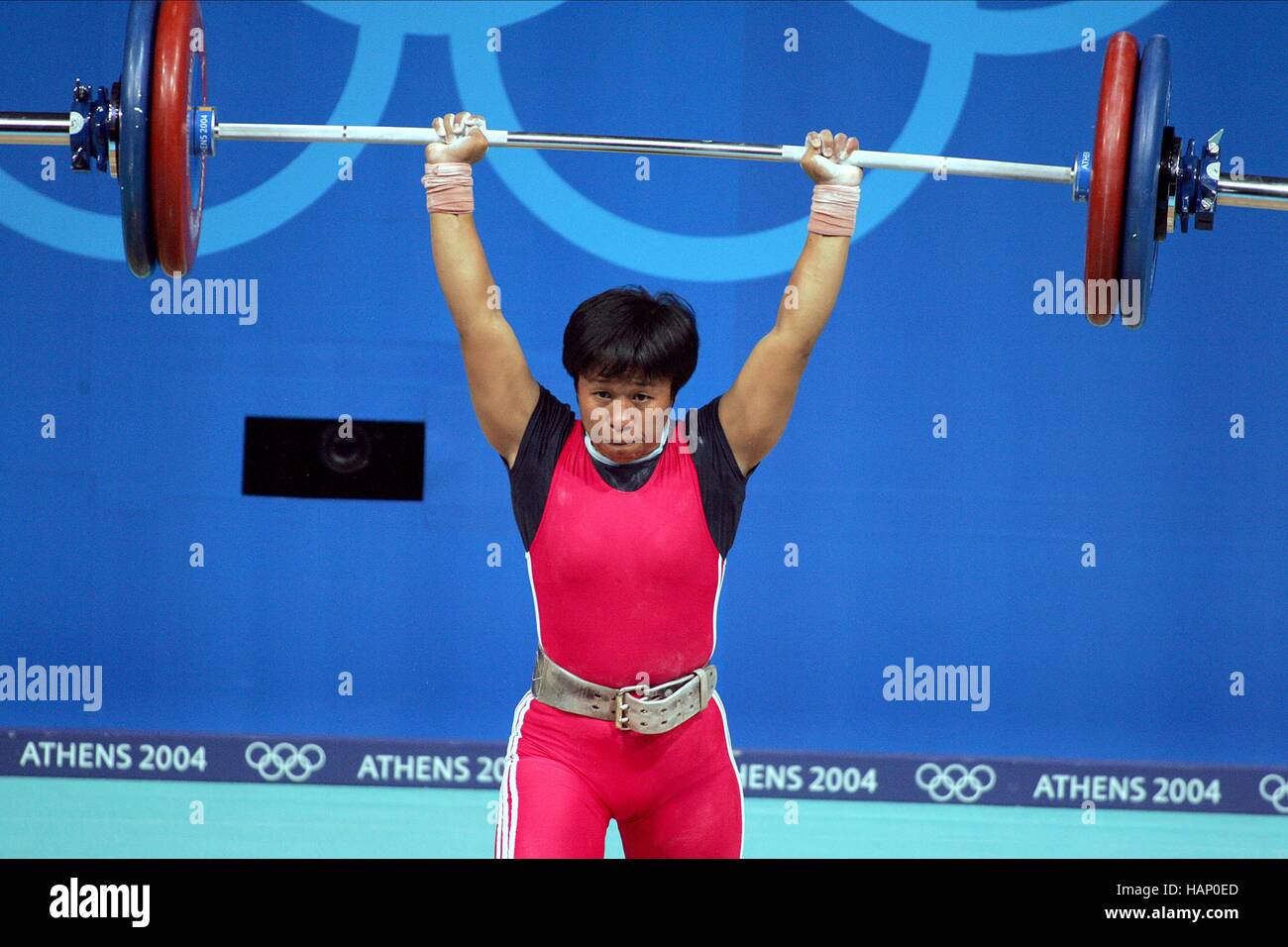 PATMAWATI PATMAWATI INDONESIA ATHENS GREECE 16 August 2004 Stock Photo ...