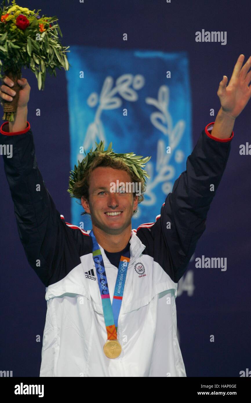 AARON PEIRSOL USA ATHENS GREECE 16 August 2004 Stock Photo - Alamy