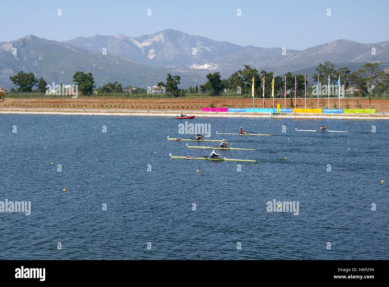 OLYMPIC ROWING OLYMPIC ROWING ATHENS GREECE 18 August 2004 Stock Photo ...