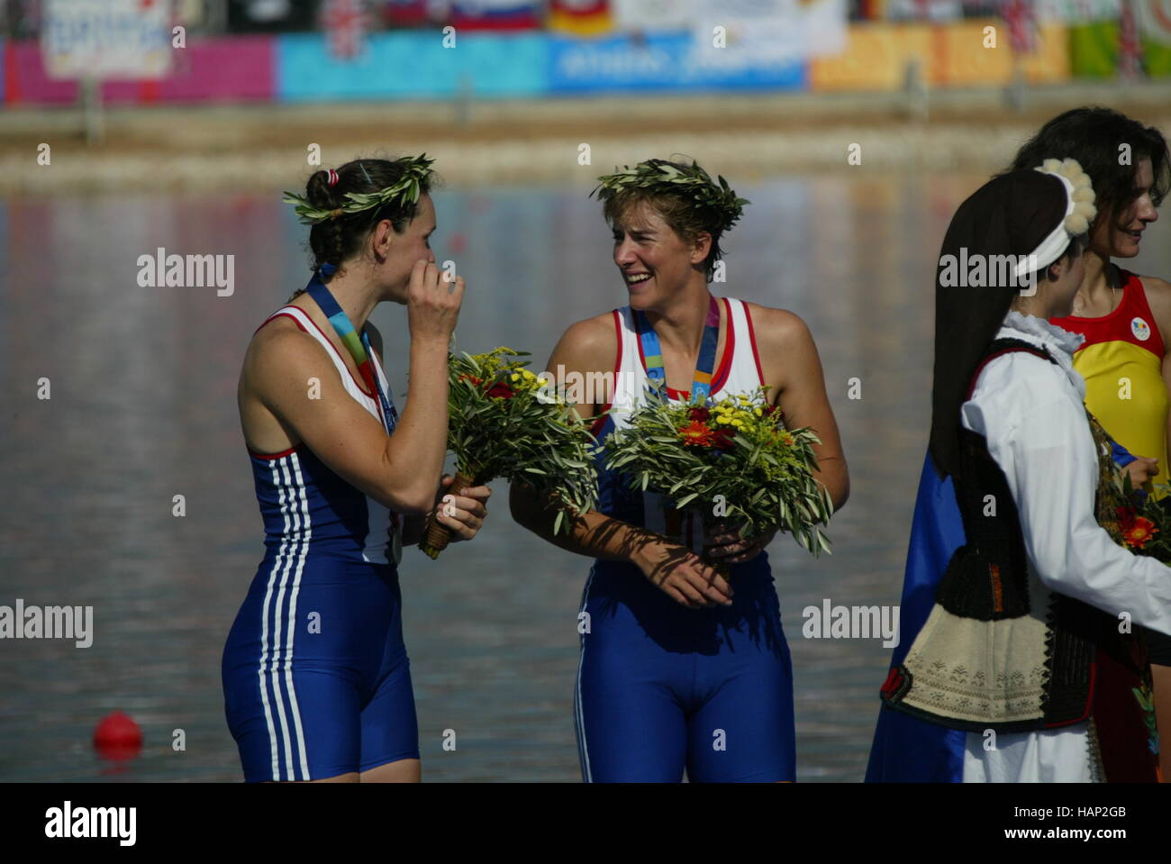 KATHERINE GRAINGER & CATH BISH WOMENS DOUBLE SCULLS ATHENS GREECE 21 ...