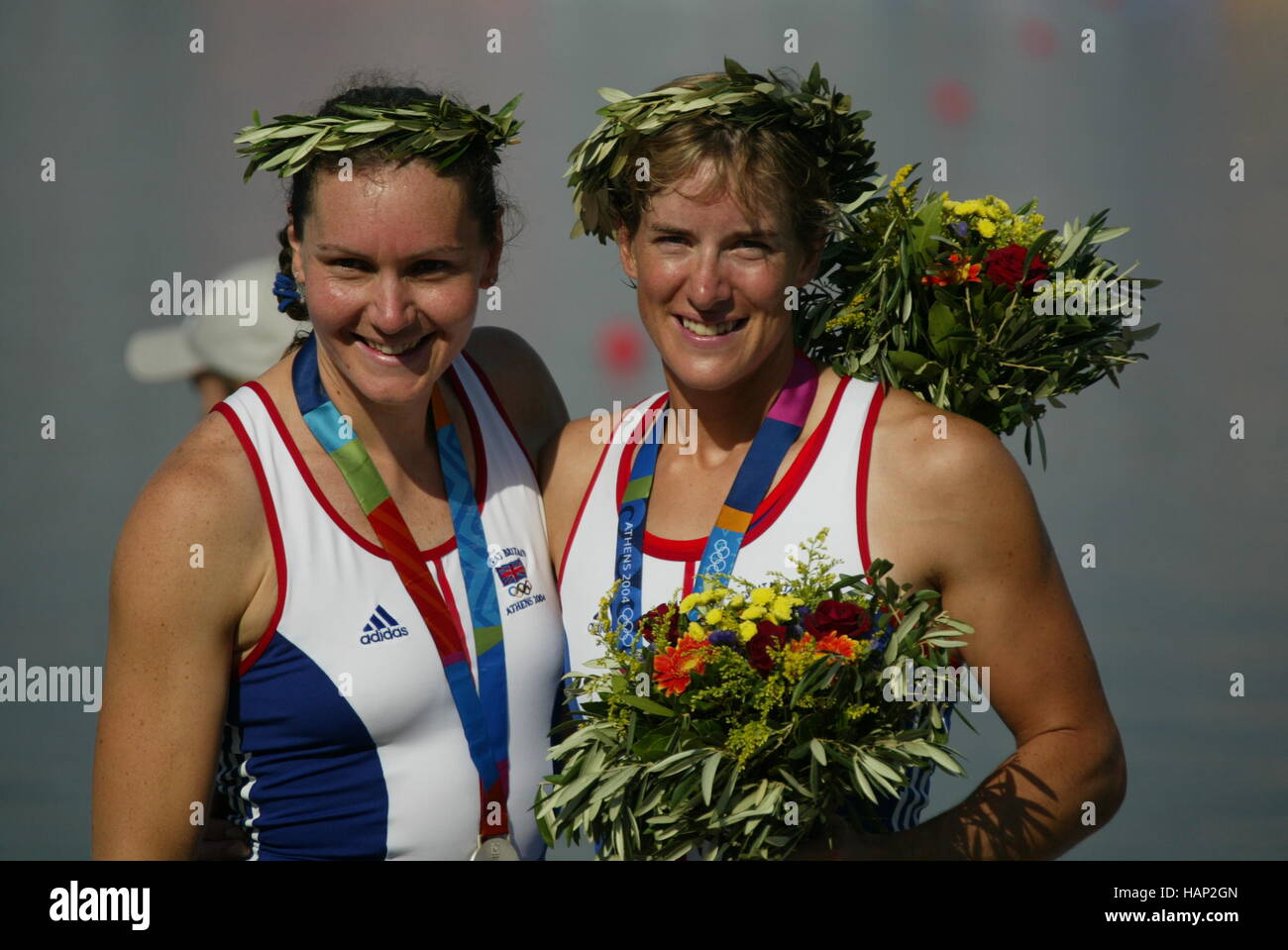 KATHERINE GRAINGER & CATH BISH WOMENS DOUBLE SCULLS ATHENS GREECE 21 ...