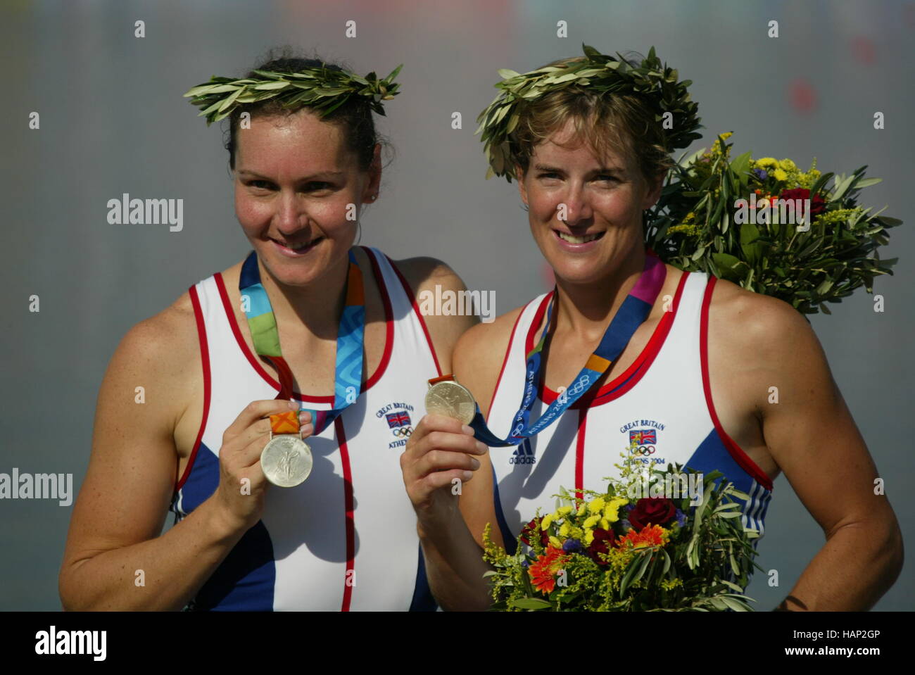 KATHERINE GRAINGER & CATH BISH WOMENS DOUBLE SCULLS ATHENS GREECE 21 ...