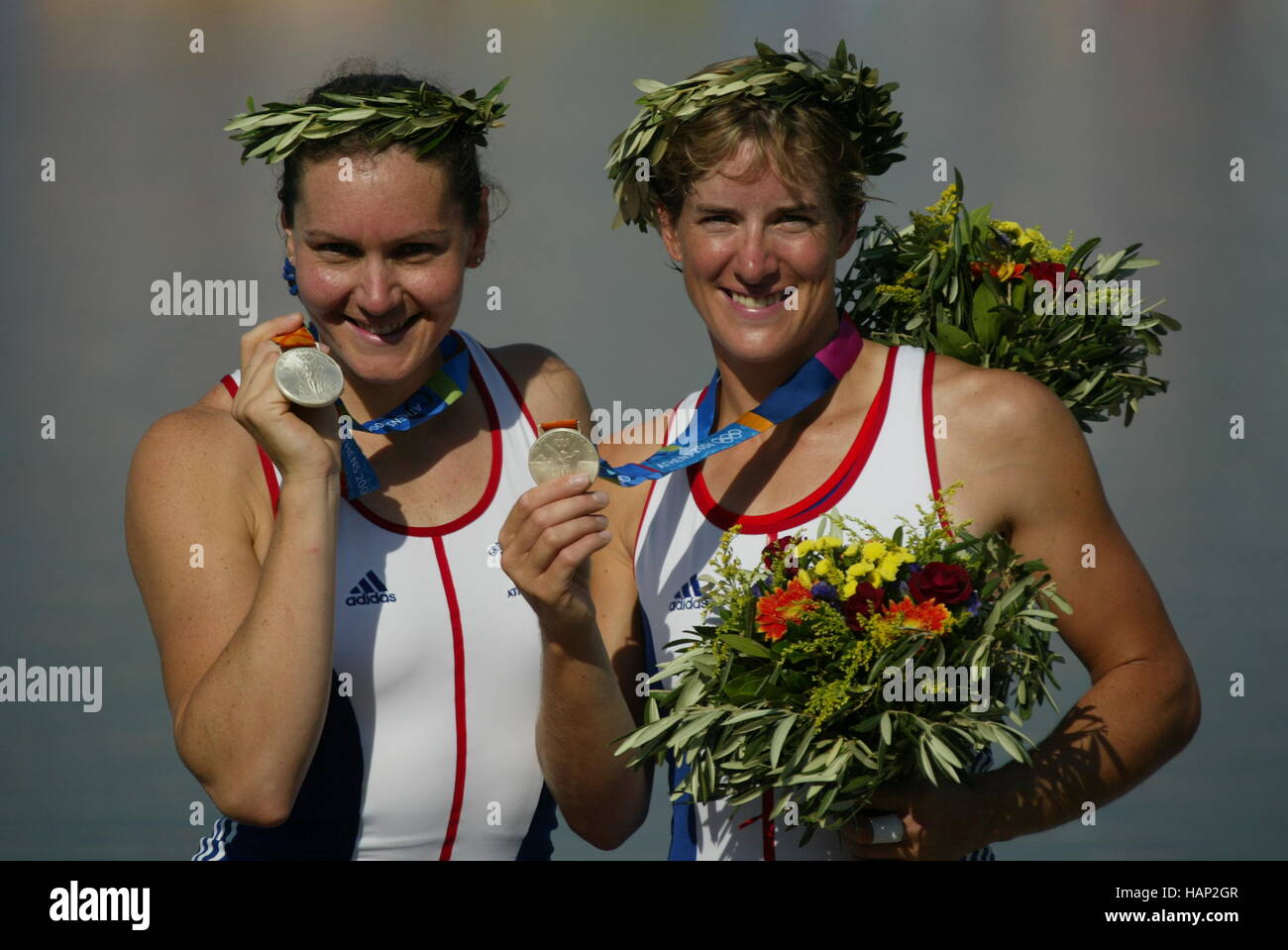 KATHERINE GRAINGER & CATH BISH WOMENS DOUBLE SCULLS ATHENS GREECE 21 ...