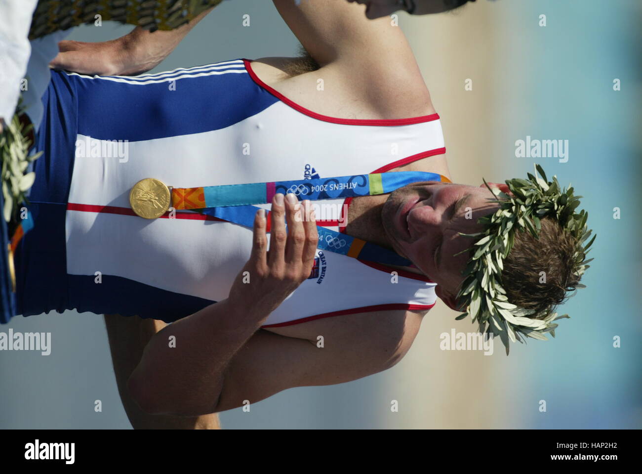 MATTHEW PINSENT GREAT BRITIAN ATHENS GREECE 21 August 2004 Stock Photo ...