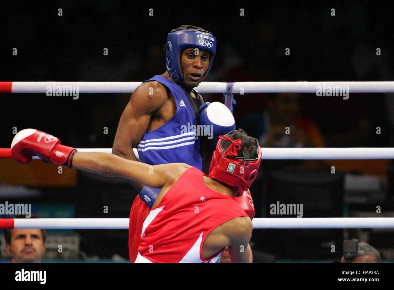 AMIR KHAN & MARIO KINDELAN OLYMPIC BOXING ATHENS GREECE 29 August 2004 ...