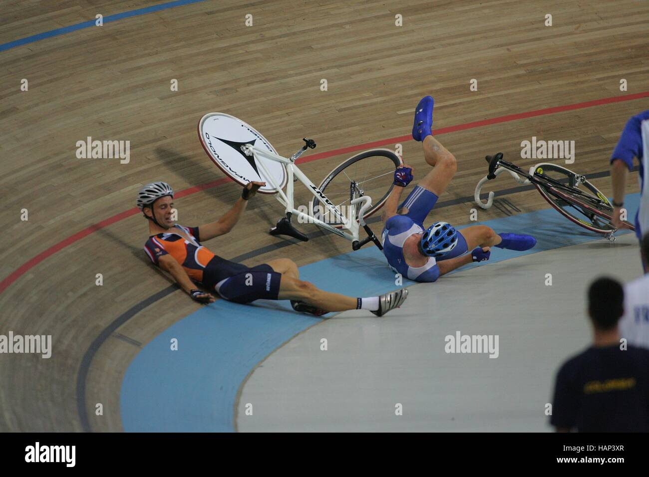 ROB HAYLES MADISON FINAL OLYMPIC VELODROME ATHENS GREECE 25 August 2004 ...