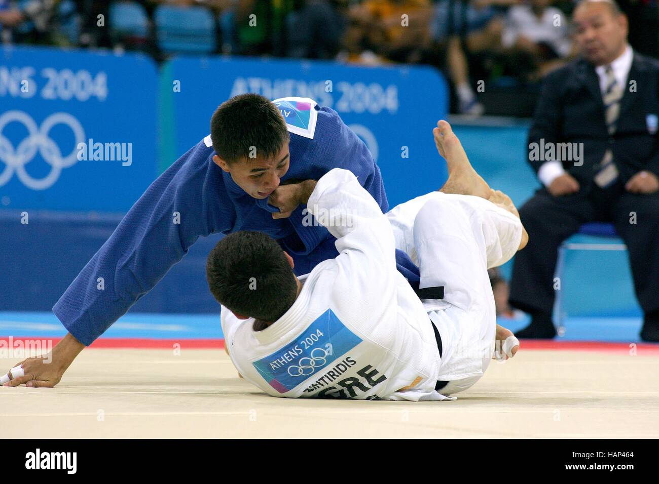 CRAIG FALLON & SCOTT FERNANDEZ OLYMPIC JUDO ATHENS GREECE 13 August ...