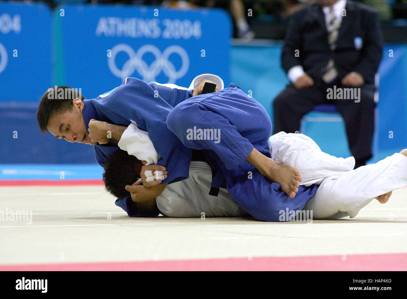 CRAIG FALLON & SCOTT FERNANDEZ OLYMPIC JUDO ATHENS GREECE 13 August ...