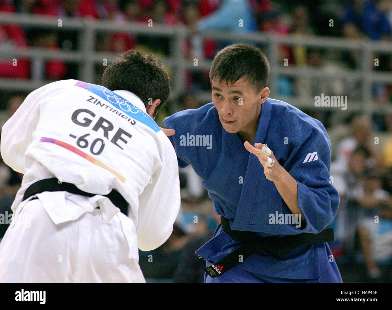 Craig Fallon And Scott Fernandez Olympic Judo Athens Greece 13 August