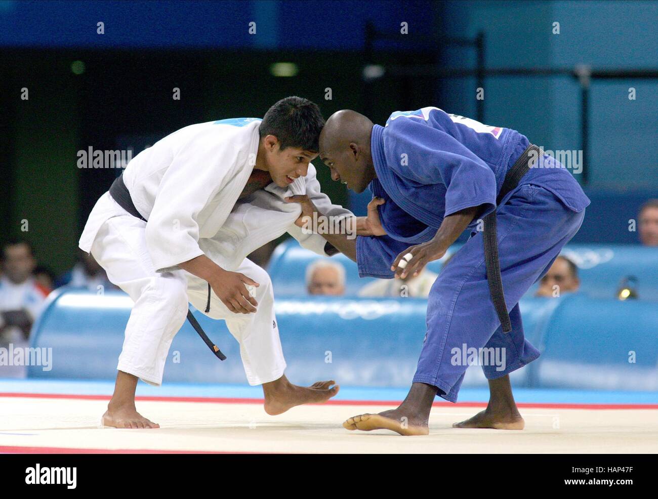 Alejandro Aburto And D Fernandez Olympic Judo Athens Greece 13 August