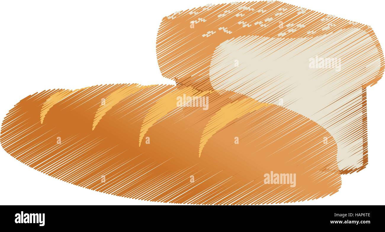 Isolated bread design Stock Vector Image & Art - Alamy