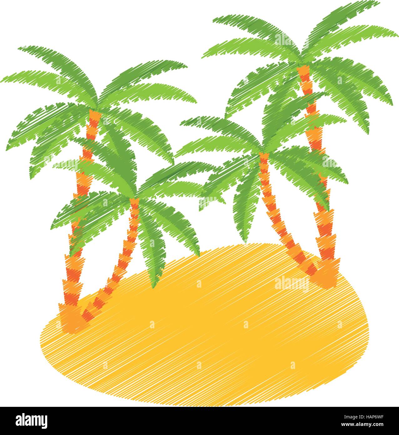 Isolated palm tree design Stock Vector Image & Art - Alamy